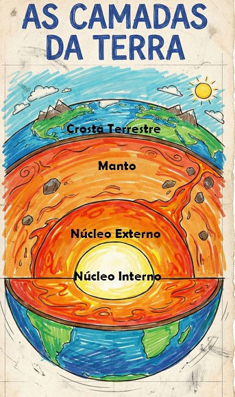 Perguntas e Respostas sobre as Camadas do planeta Terra
