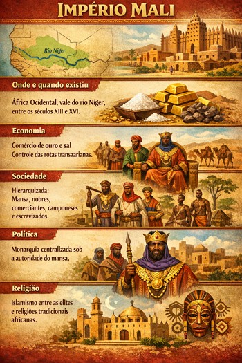 Império Mali: características, economia, política, religião e sociedade